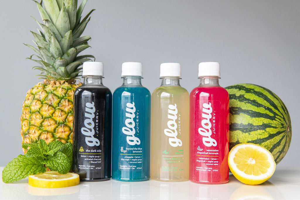 Mini Lemonade Sampler Pack – Glow Juicery | Glow Cold-Pressed Juices ...